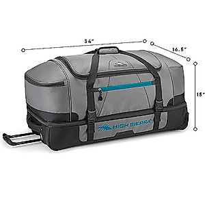 High Sierra Fairlead, Steel Grey/Mercury, 34 Inch