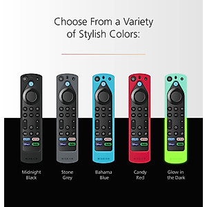 Made for Amazon Remote Cover Case for Fire TV Edition, Fire TV Omni Series, and Fire TV 4-series