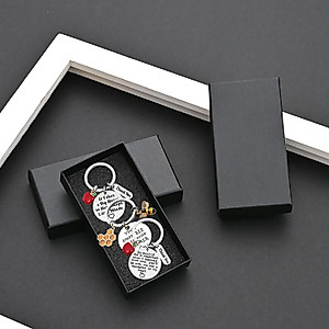 ChillOutPal Teacher Appreciation Gifts - 3Pc Teacher Keychain Set Perfect Christmas and Valentines Day Gifts for Teachers