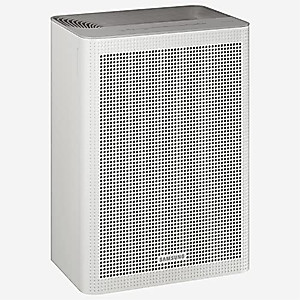 SAMSUNG Bluesky Compact Air Purifier, Home Filtration System for Small Rooms w/ Smart Purification, Remote Monitoring and Control, Auto and Sleep Modes, AX26BG3100GG, Grey