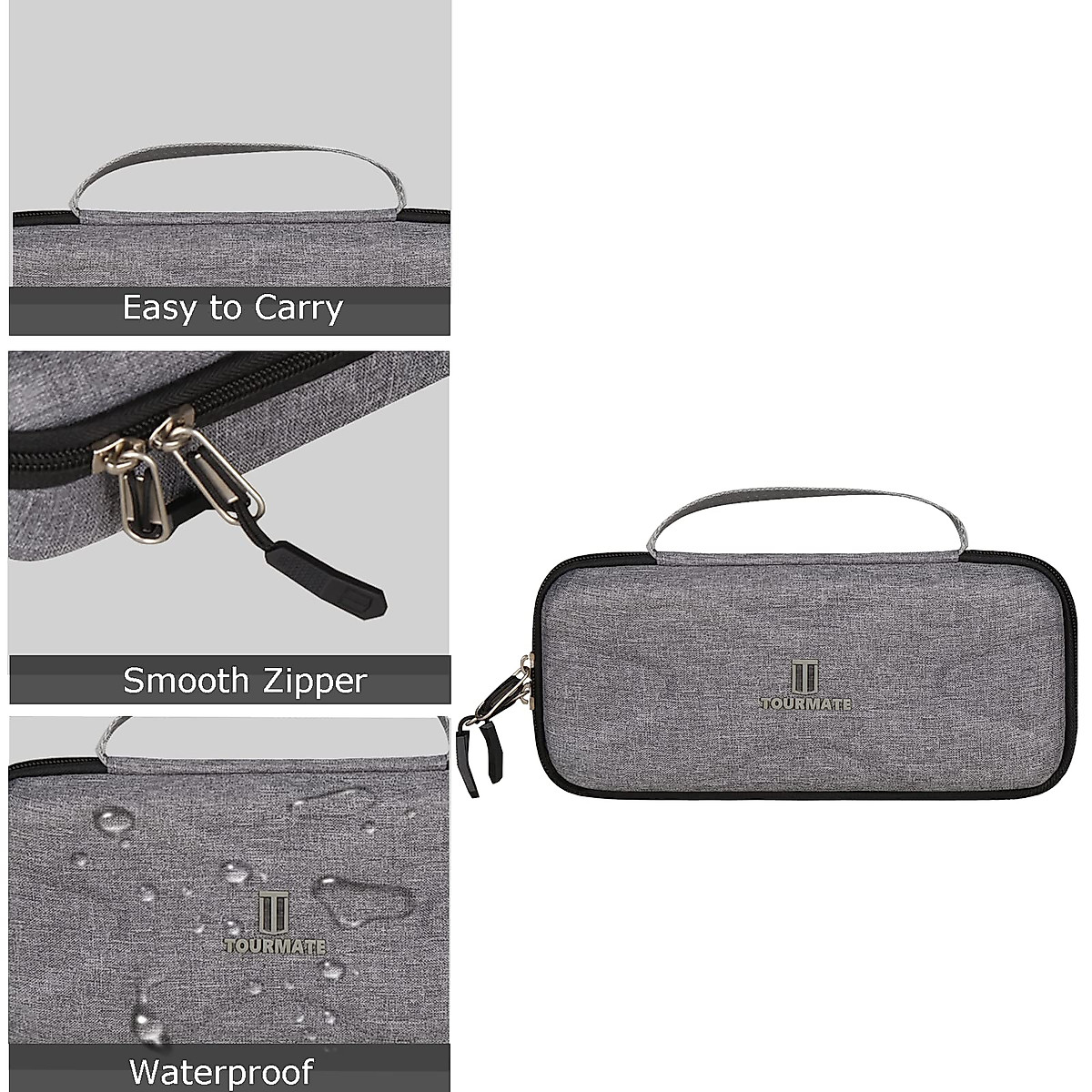 Tourmate Hard Stethoscope Case for 3M Littmann Classic III/Lightweight II S.E. /Cardiology IV Diagnostic/MDF Acoustica Deluxe Stethoscopes, Case Only