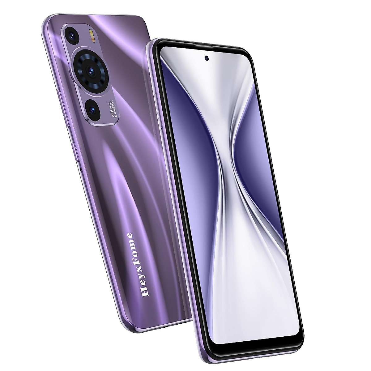 HeyxFome X2 2025 6.5” HD+ Screen GSM Unlocked Cell Phone 4G Mobile Phones 4000mAh Android 12 Smart Phone 16MP RAM 3GB Smartphone Face ID Dual SIM (Only for T-Mobile USA Market) (Purple)