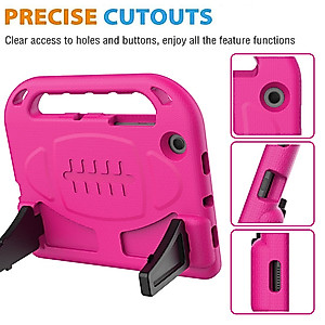 BMOUO Kids Case for Samsung Galaxy Tab A8 10.5 Inch 2022 (SM-X200/X205/X207) - with Screen Protector, Shockproof Galaxy Tab A8 10.5 Tablet Case, Blue