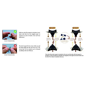 3D False Eyelashes, 6 Pairs of Natural Fluffy False Eyelashes, Reusable Long Thick Eyelashes, Used to Extend Makeup Eyelashes (J-09)