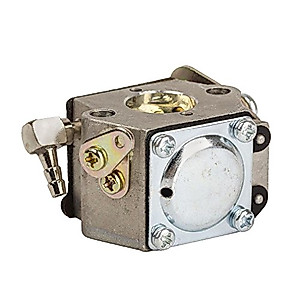 NIMTEK 640347 Carburetor for Tecumseh TC200 TC300 640347A TM049XA 2-Cycle Vertical Engine Strikemaster Jiffy Ice Auger with Fuel Line Fuel Filter
