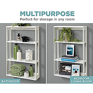 Zenna Home Wall Shelf, White