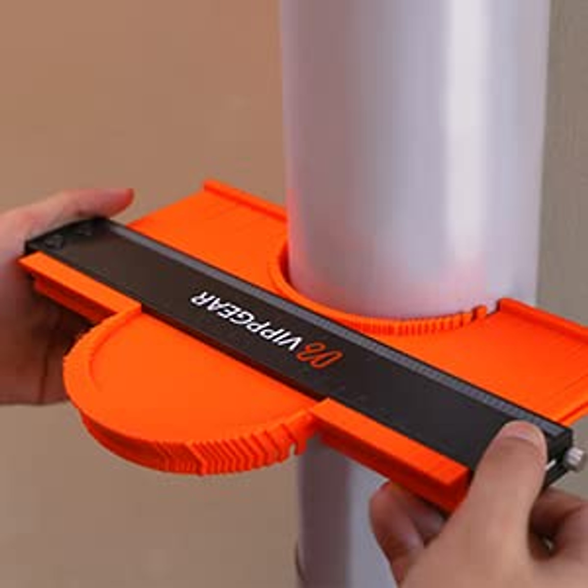 Contour Gauge with Lock(10 Inch Lock)-Adjustable tightening Screw-Contour Gauge Duplicator for Irregular Welding or Woodworking-Super Gauge Shape and Outline Tool-Contour gauge Profile Tool