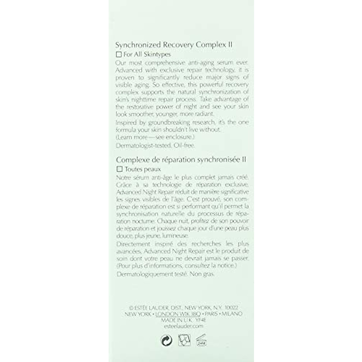 ESTEE LAUDER Advanced Night Repair Recovery Complex Ii, 1.7 Ounce