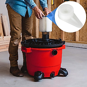 4 Pcs 73316 Vac Filter Plate Nut, Shop Vac Filter Nut Replacement Wet Dry Vac Compatible with Craftsman Pre-2010 Ridgid Shop Vacuum Attachments