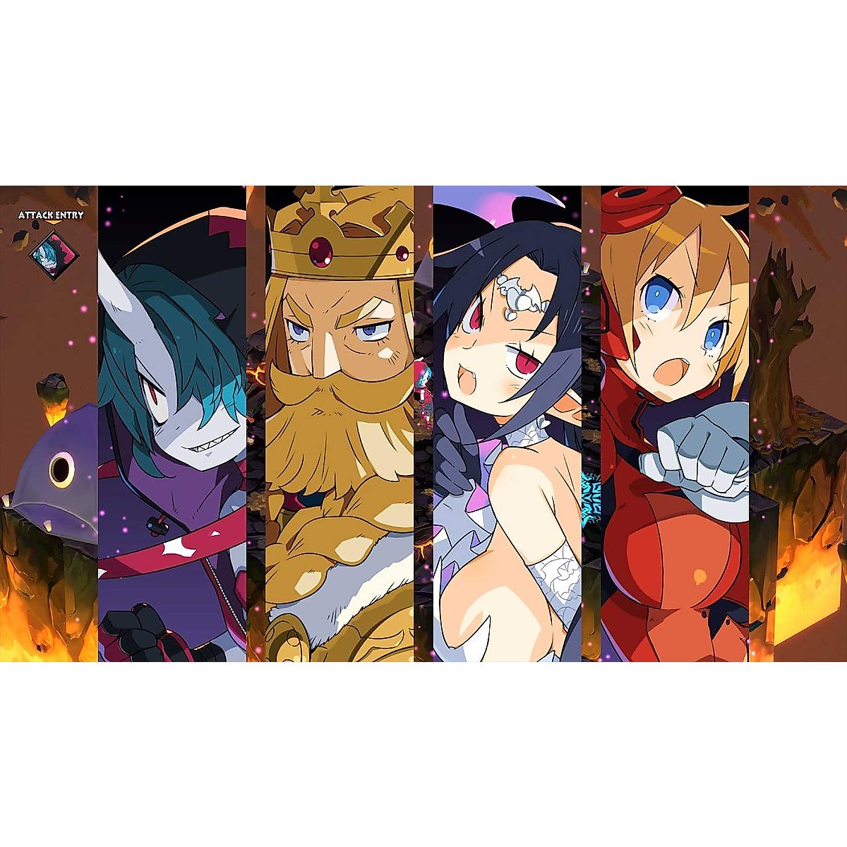 魔界戦記ディスガイア6【予約特典】ゼット&ビーコ スペシャルカラー & ソフト同梱イラストブックレット & 魔界戦記ディスガイアRPG 特典プロダクトコード 同梱 - PS4