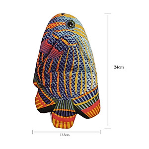 Baking Oven Mitts Cute Kitchen Heat Insulation Gloves 1 Pair Pot Holders Fish Shape Toaster Mitten Heat Resistant Cooking Hand Protector for Baker Lover Chef Thick Cotton Non-Slip Oven Mitts Set