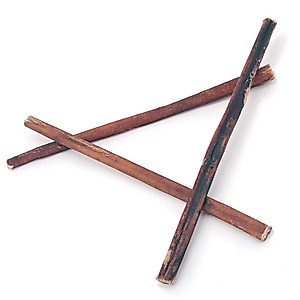 ValueBull Bully Sticks for Dogs, Medium 12 Inch, 50 Count - All Natural Dog Treats, 100% Beef Pizzles, Single Ingredient Rawhide Alternative