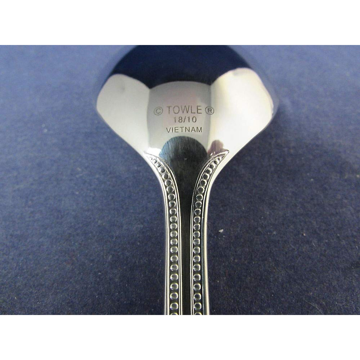 Towle Beaded Antique 5-Piece Place Setting, Service for 1