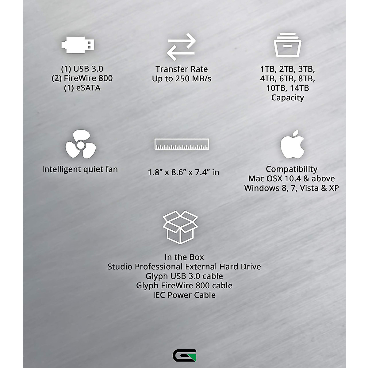 Glyph Studio External 4TB Hard Drive