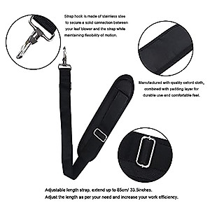 Ohoho AP5300 Shoulder Strap/Blower Straps Compatible with EGO 56-Volt 530 CFM Blower LB5300/LB5302,LB5300, LB5302, LB5750, LB5800, LB5804, LB6150, LB6151, LB6500 & LB6504(1)