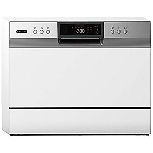 Whynter CDW-6831WES 6 Place Setting LED, White Countertop Portable Dishwasher