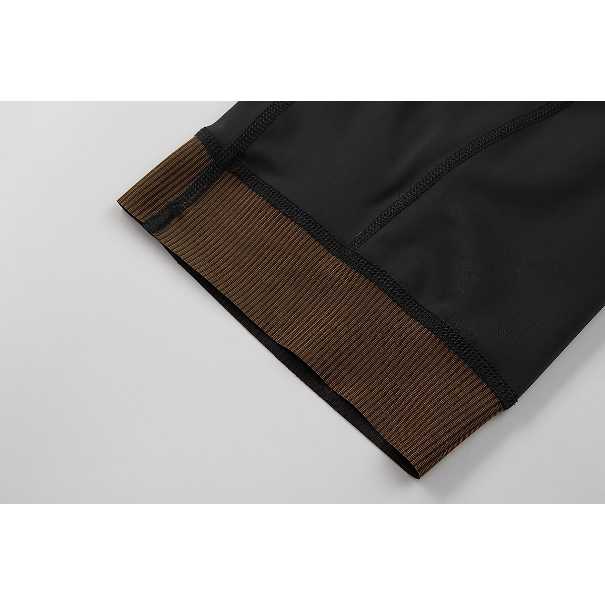 GCRFL Men's Cycling Jersey Set Road Bike Shorts Sleeves Jersey Zipper Pokcet Bib Shorts with Padded, Cycling Clothing kit Men (Navy, L)