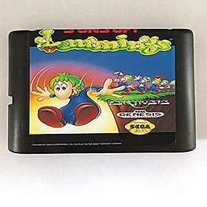 Lemmings 16 bit MD Game Card For Sega Mega Drive For Genesis