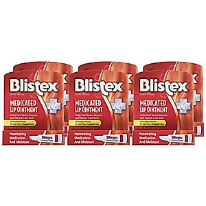 Blistex Medicated Lip Ointment 0.21 oz (Pack of 6)