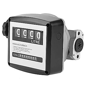 1% High Accuracy 1 Inch 4 Digital Gas Meter Counter Gauge Water Meter Flowmeter