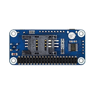Waveshare GSM/GPRS HAT for Raspberry Pi 2B/3B/3B+/Zero/Zero W/Jetson Nano Based on SIM800C Support SMS Data Transfer ect