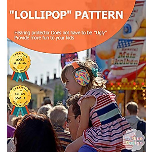 PROHEAR 032 Kids Ear Protection - Noise Cancelling Headphones Ear Muffs for Autism, Toddlers, Children - Orange