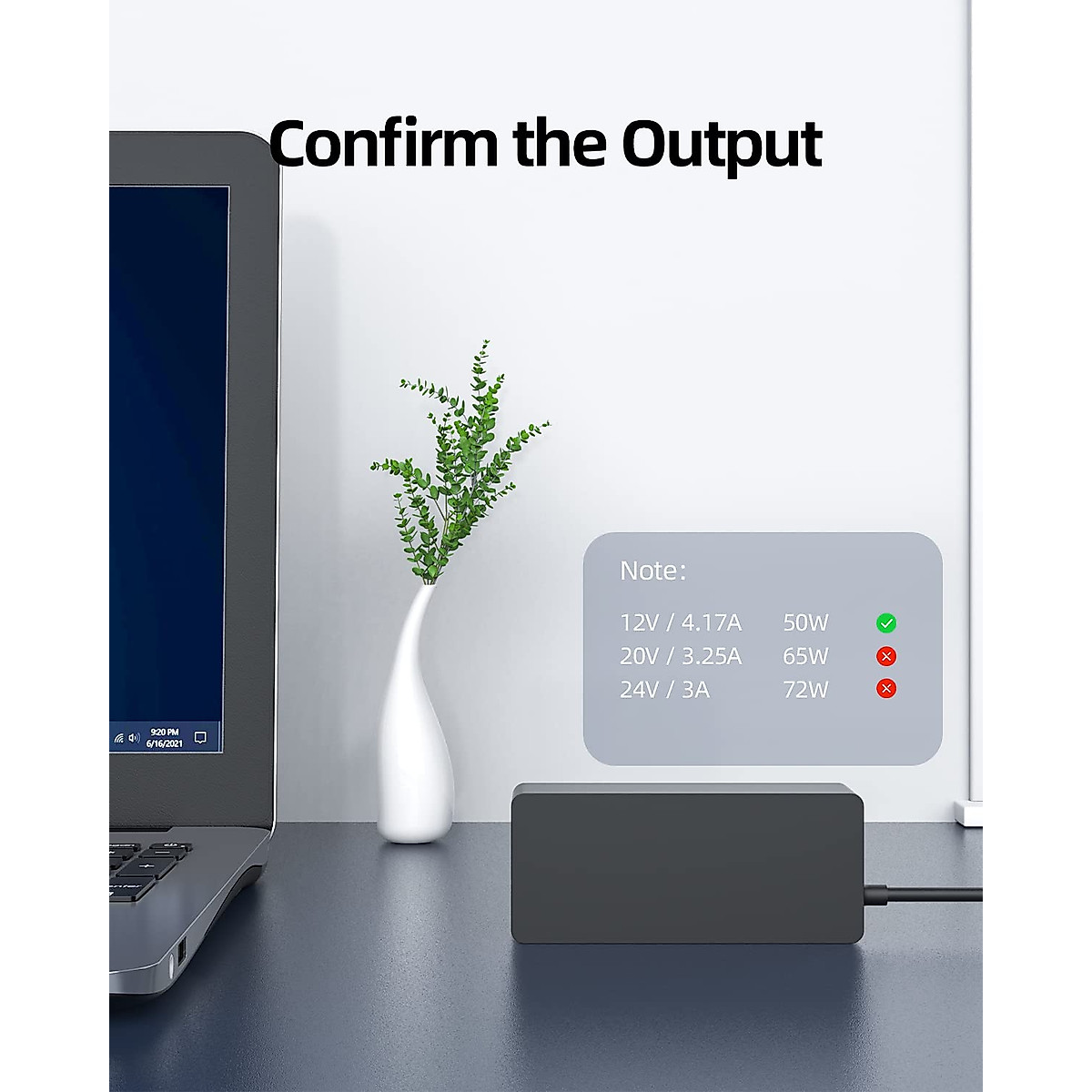 60W Charger Fit for Arcade 1up Power Cord - (for Machine Arcade 1up All Riser Cocktail Table RYJ0136PAU0 RYJ0136PAU1 RYJ0136PAU2 RYJ0136PAU3 RYJ0136PAU4 RYJ0136PAU5 BIton BI36-120300-U2)Supply Adapter