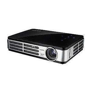 Vivitek Qumi Q5 500 Lumen WXGA HD 720p HDMI 3D-Ready Pocket DLP Projector with 4GB Memory (Black)