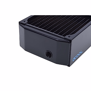 Alphacool NexXxos UT60 Full Copper Radiator360, 120mm x 3, Triple Fan, Black