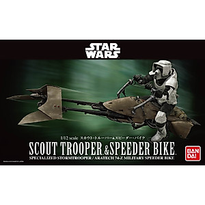 Bandai Hobby Star Wars 1/12 Scout Trooper & Speeder Bike Star Wars