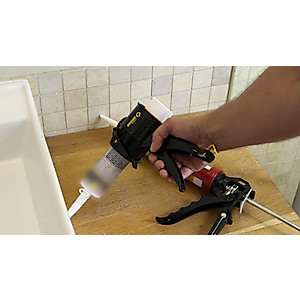 SILIGUN Caulking Gun - Anti Drip Extreme-Duty Caulking Gun - Patented New and Innovative Design - Lightweight ABS Frame - for the Smallest to the Largest Jobs (1)