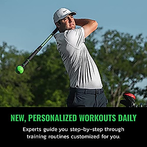 GolfForever Golf Swing Trainer Aid as seen in Netflix - Full Swing | Official Golf Fitness System of PGA Tour | Premium Golf Training Equipment Proven by Scottie Scheffler to Improve Swing Posture