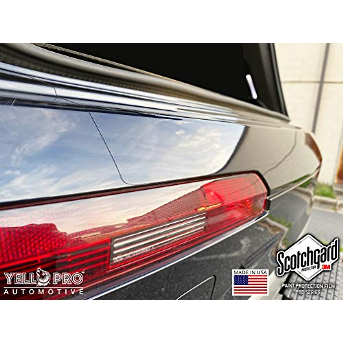 Yellopro Auto Custom Fit Tesla Model S 2017 2018 2019 2020 3M Scotchgard Pro Trunk Rear Bumper Edge Protector PPF Clear Bra Paint Anti Scratch Guard Self Healing Decal Sticker Cover Film Kit