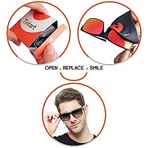 Tintart Performance Replacement Lenses Compatible with Oakley Dispatch 2 OO9150 - Grey Gradient