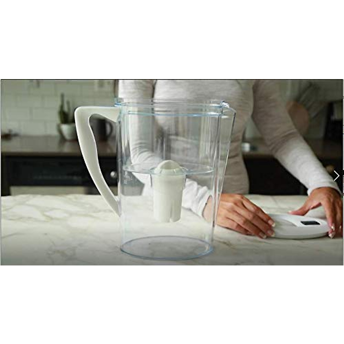 Fil₂R Reusable Replacement Water Filter Bundle for Hard Water with 5 Replacements Compatible with Brita and PUR Water Pitchers