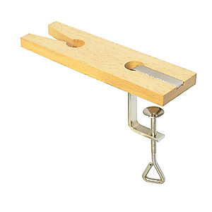 Bench Pin Clamp V-Slot C-Clamp Mount On Table Workbench Jewelers Tool