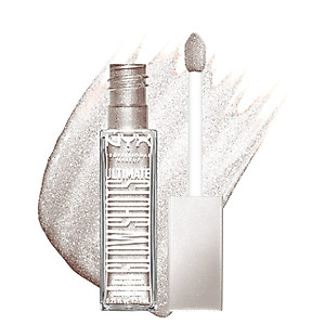 NYX PROFESSIONAL MAKEUP Ultimate Glow Shots, Liquid Eyeshadow, Long-Lasting Shimmer Eye Shadow with Vitamin C - Come Thru Coconut