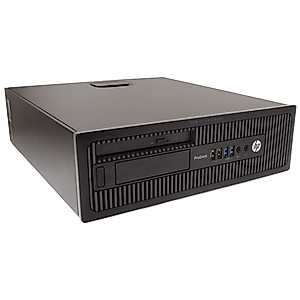 HP ProDesk 600 G1 Desktop Computer PC, Intel Quad Core i5, 8GB RAM, 1TB HDD, Windows 10 Pro, New 16GB Flash Drive, Wireless Keyboard & Mouse, DVD, WiFi (Renewed)