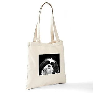 CafePress Shih Tzu Dog Tote-Bag Natural Canvas Tote-Bag,Shopping-Bag