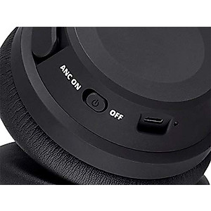 Monoprice BT-500ANC Bluetooth with aptX-HD, Google Assistant, Wireless Over Ear Headphones with Hybrid Active Noise Cancelling (ANC)