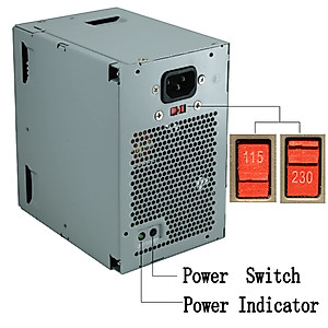 Ptcliss 305W NH493 Power Supply Replacement PSU for Dell Optiplex 360 380 580 745 755 760 780 960 MT Mini Tower L305P-01 PS-6311-5DF-LF N305p-06 MH595 XK215 P192M JH994 MK9GY X8129 C248C PW114