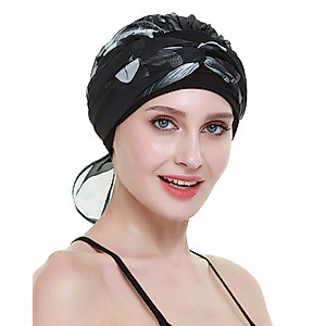 Chemo Caps for Women Light Weight Cancer Scarf Feminine Head Cover for Long Hair Girls