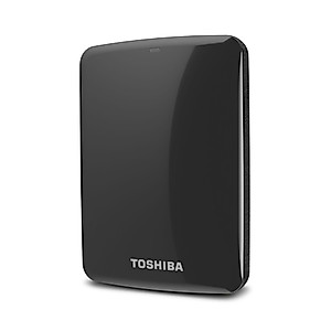 (Old Model) Toshiba Canvio Connect 500GB Portable Hard Drive, Black (HDTC705XK3A1)