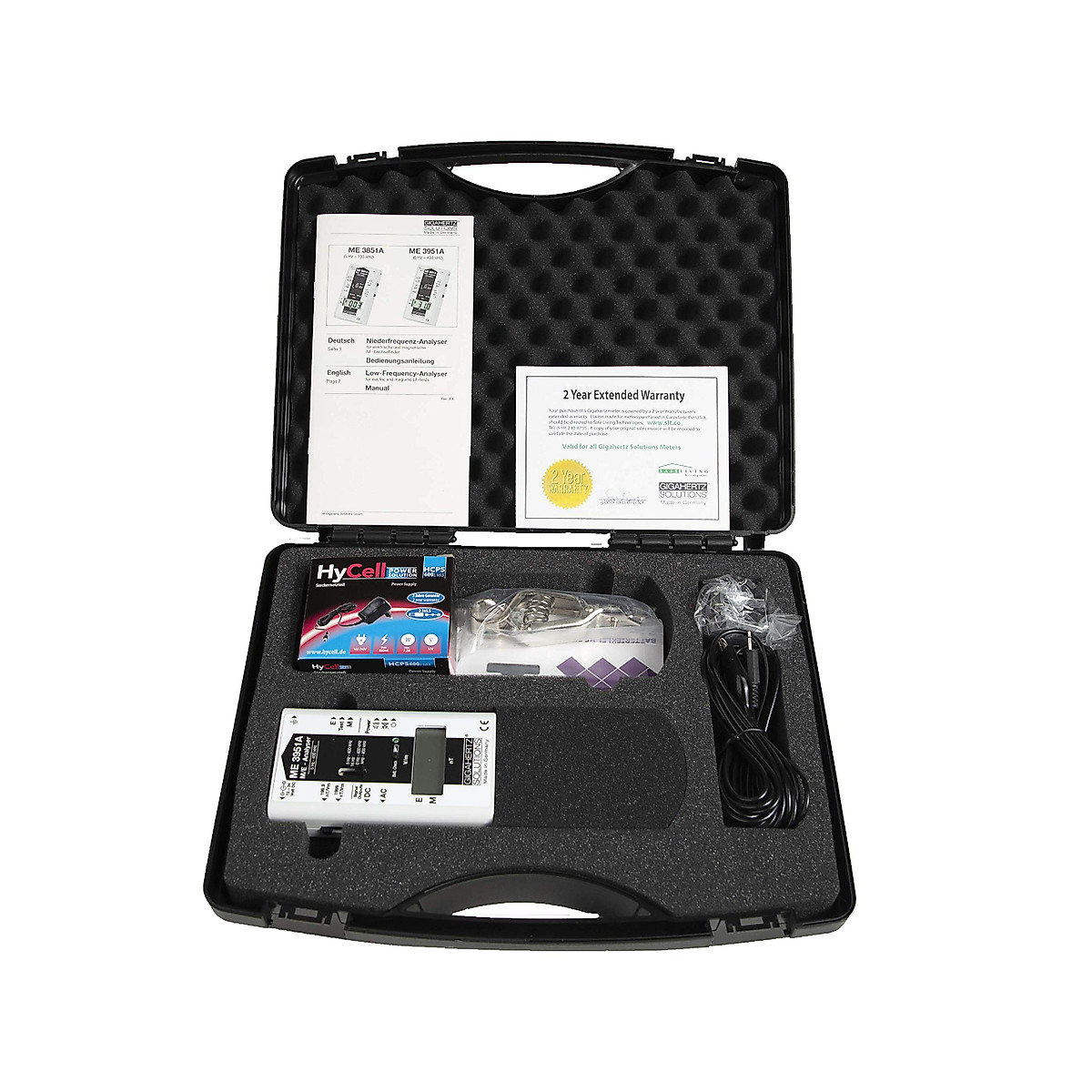 GIGAHERTZ SOLUTIONS ME3951A EMF Meter Kit 5Hz - 400kHz