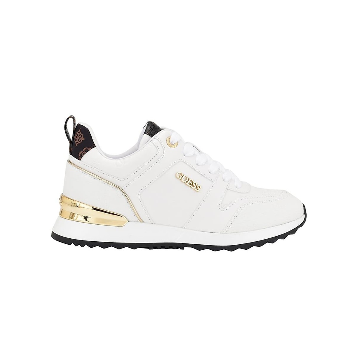 Guess Women's KADLIN Sneaker, White 140, 10