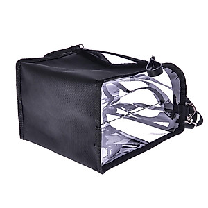 Jula Vance Trave Medium Makeup Brush Buddy Makeup Brush Holder Bag Cosmetic Kits Beauty Accessories Storage Organizer Bag with 4 Dividers & Shoulder Straps