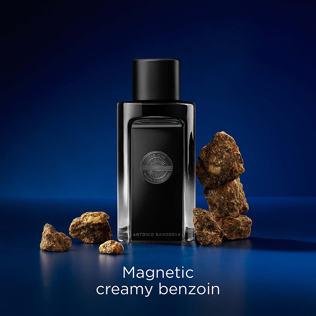 Banderas Antonio The Icon Eau De Perfume For Men - Long Lasting - Virile, Elegant, Trendy And Sexy Scent - Wood, Amber, And Sandalwood Notes - Ideal For Special Events - 1.7 Fl Oz