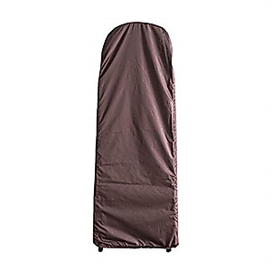 KUAIE Covers for Garden Furniture Folding Ladder Protective Cover Wwaterproof and Dustproof with Drawstring Garden Ladder Cover (Color : Brown, Size : 50x195x6.5cm)