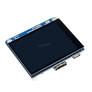 2.8inch HDMI IPS Capacitive LCD Display (H) Resolution 480×640 Adjustable Brightness Fully Laminated Screen Monitor Supports Raspberry Pi 5 4 3 B B+ and AI PC Windows 11/10 / 8.1/8 / 7 @XYGStudy