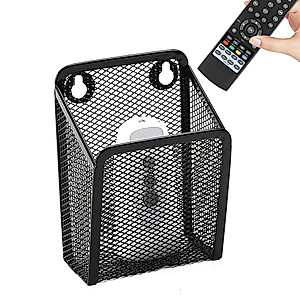 LANTWOO Remote Control Holder Wall Mount Media Organizer Storage Box